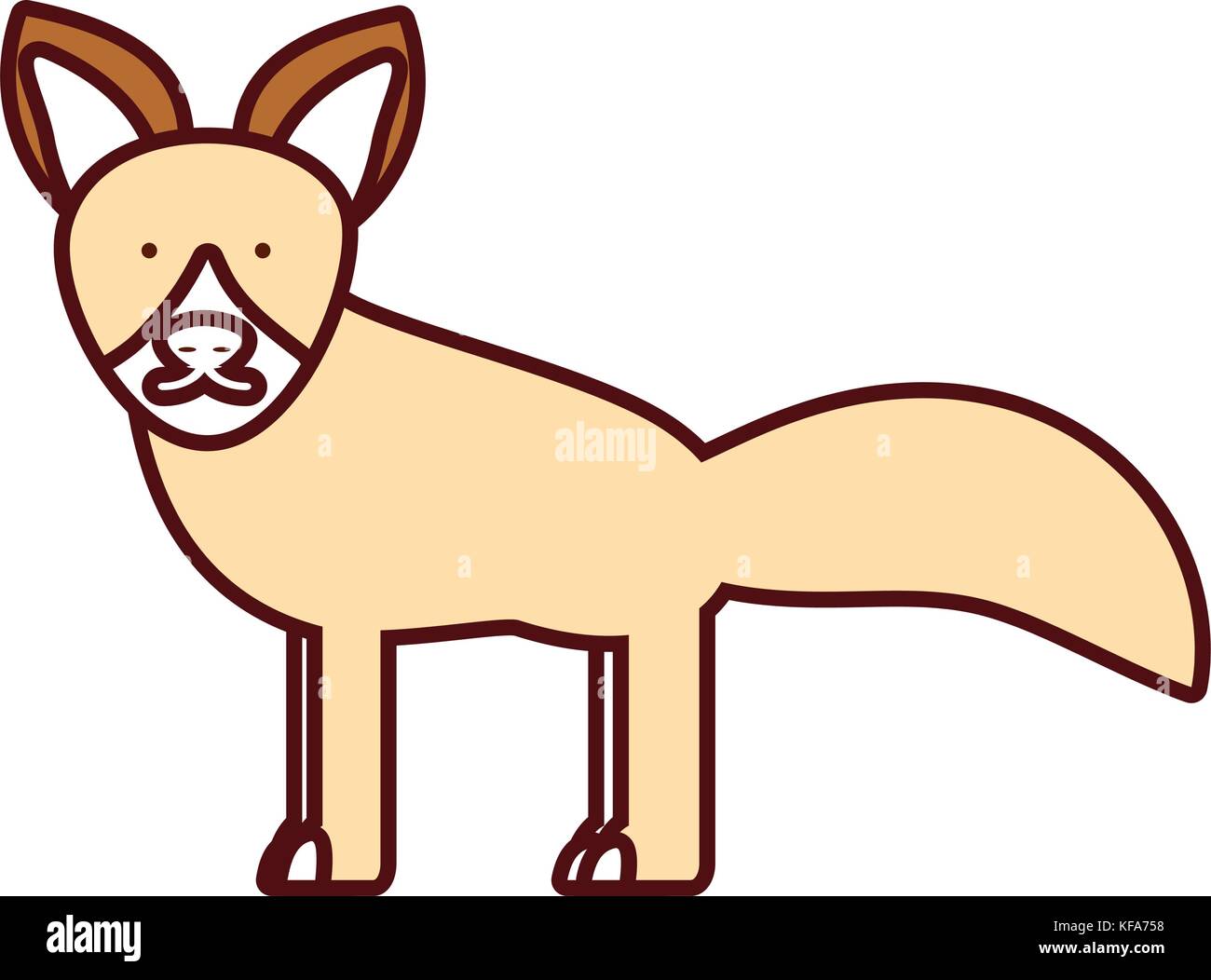 cartoon fox icon Stock Vector Image & Art - Alamy