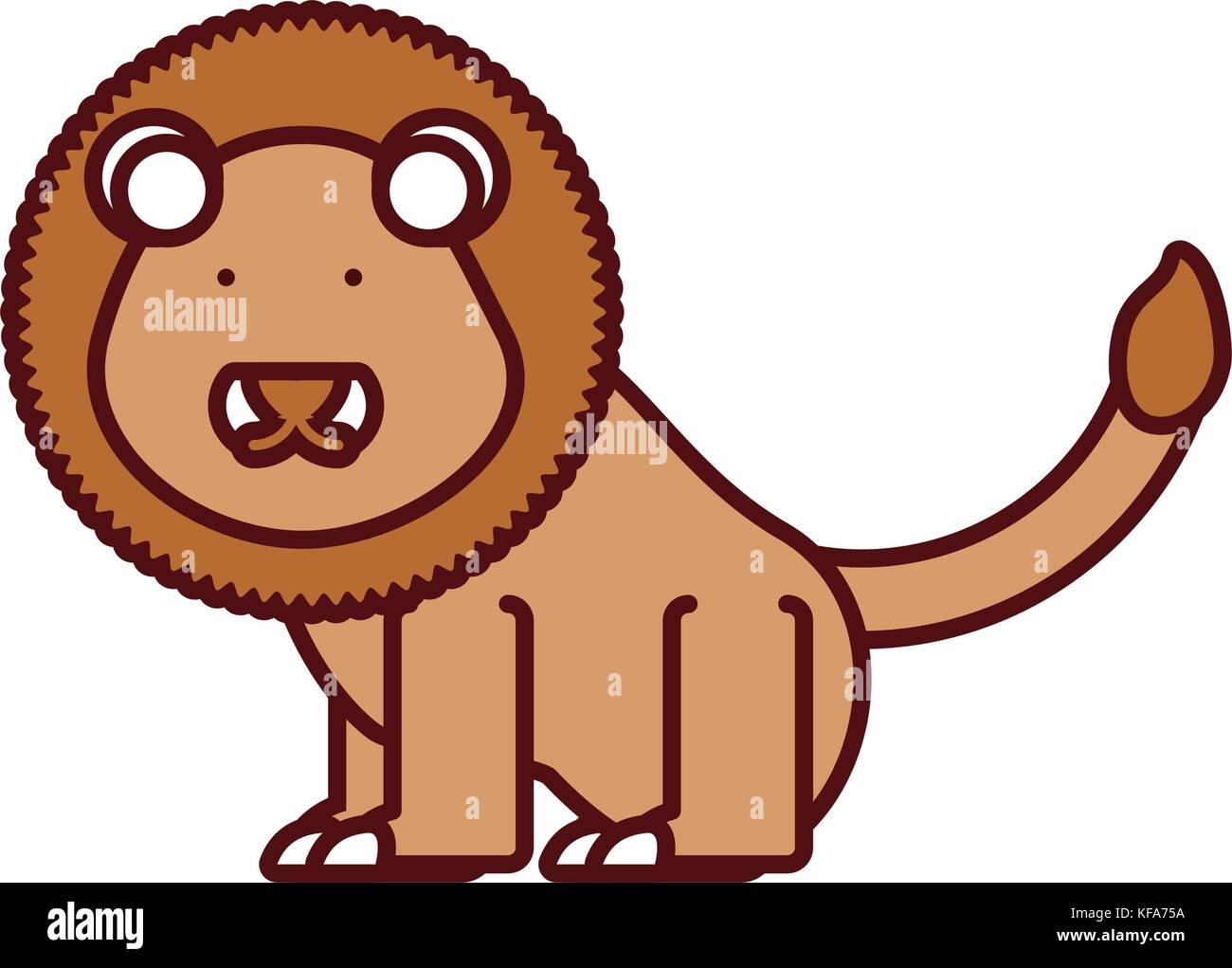 cartoon lion icon Stock Vector Image & Art - Alamy
