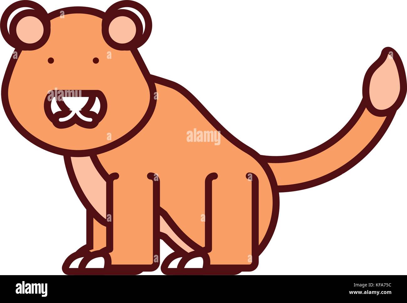 cartoon lioness icon Stock Vector Image & Art - Alamy