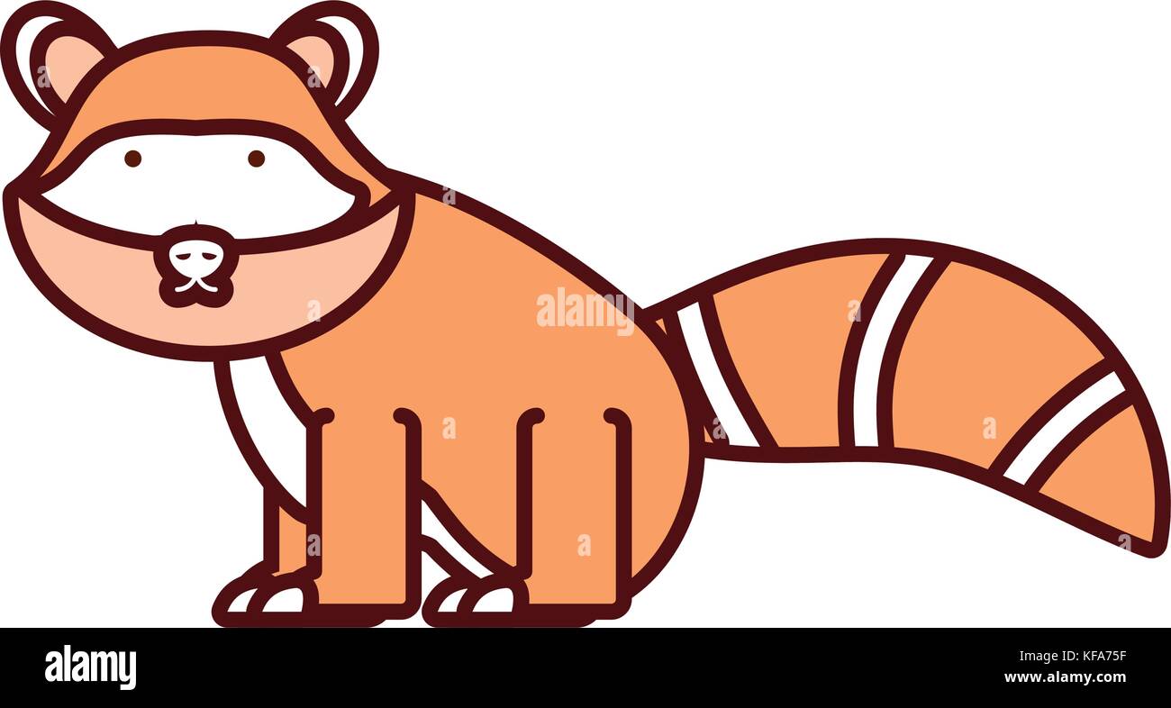 cartoon raccon icon Stock Vector Image & Art - Alamy