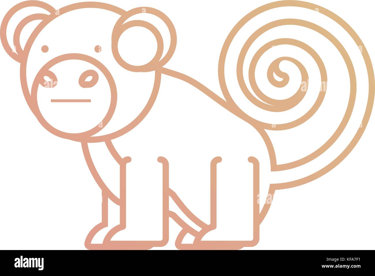 cartoon monkey icon Stock Vector Image & Art - Alamy