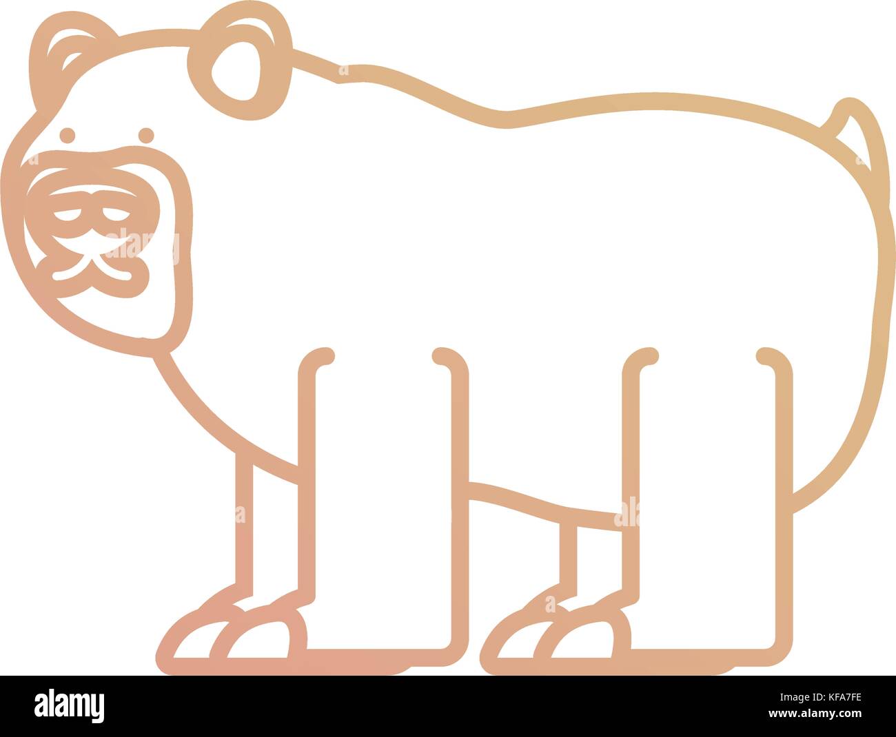 cartoon bear icon Stock Vector Image & Art - Alamy