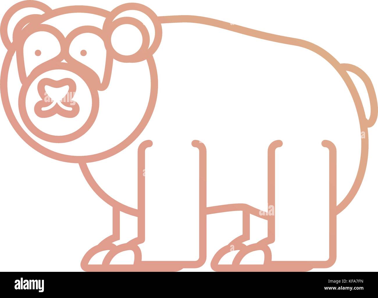 cartoon bear icon Stock Vector Image & Art - Alamy