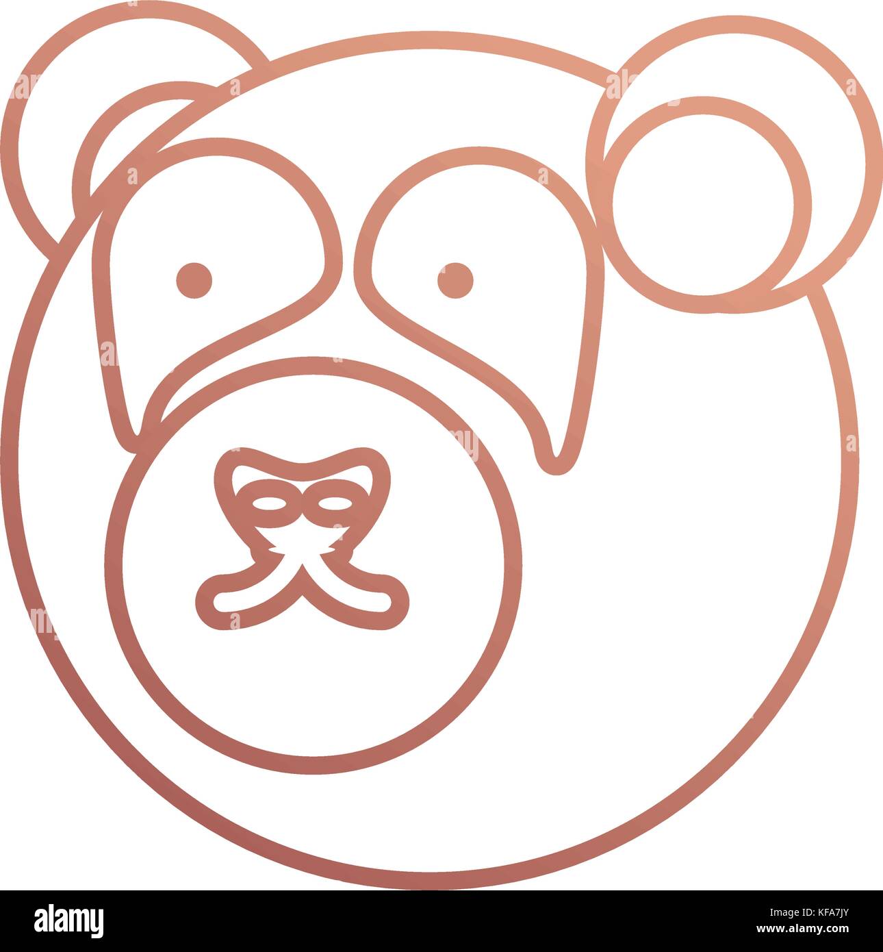 cartoon bear icon Stock Vector Image & Art - Alamy