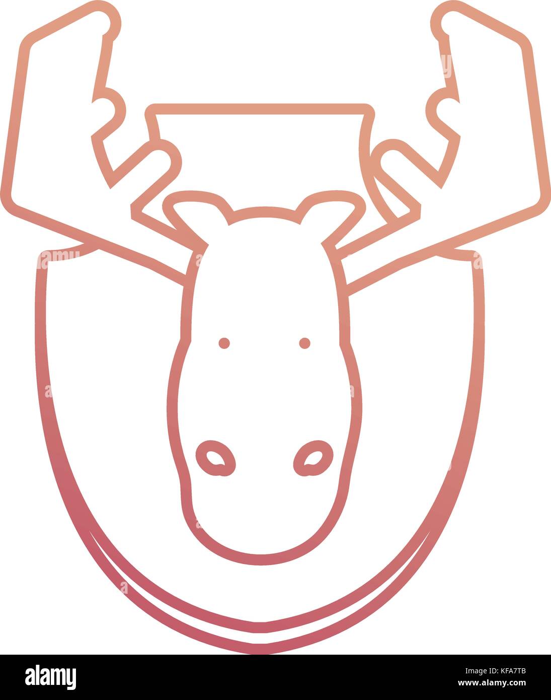 hunting trophies design Stock Vector Image & Art - Alamy