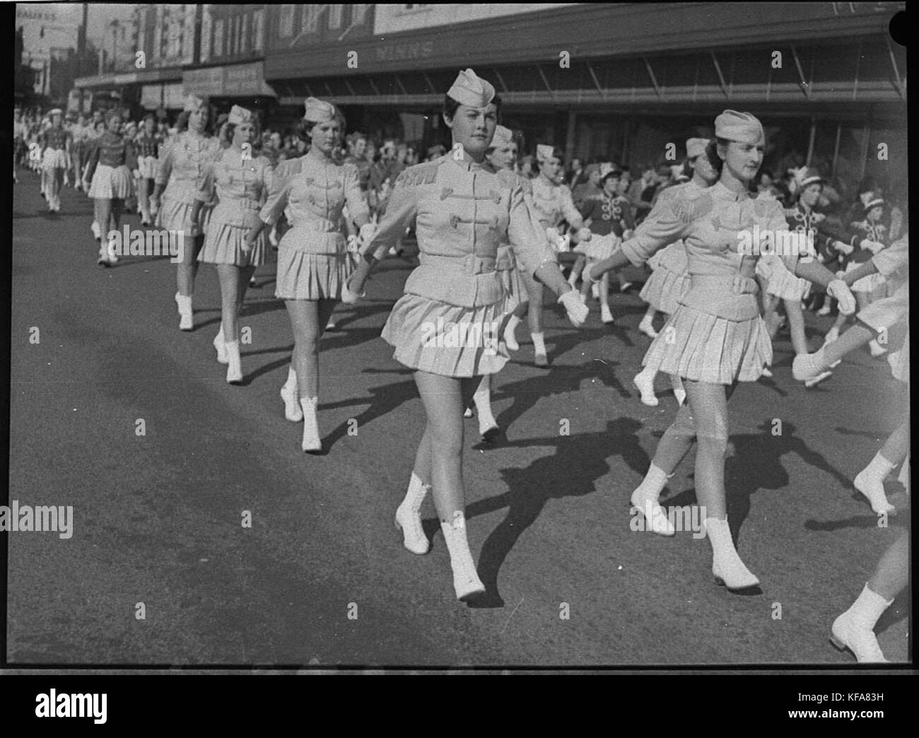 32825 Dedication and presentation of colours Australian Girls Marching ...