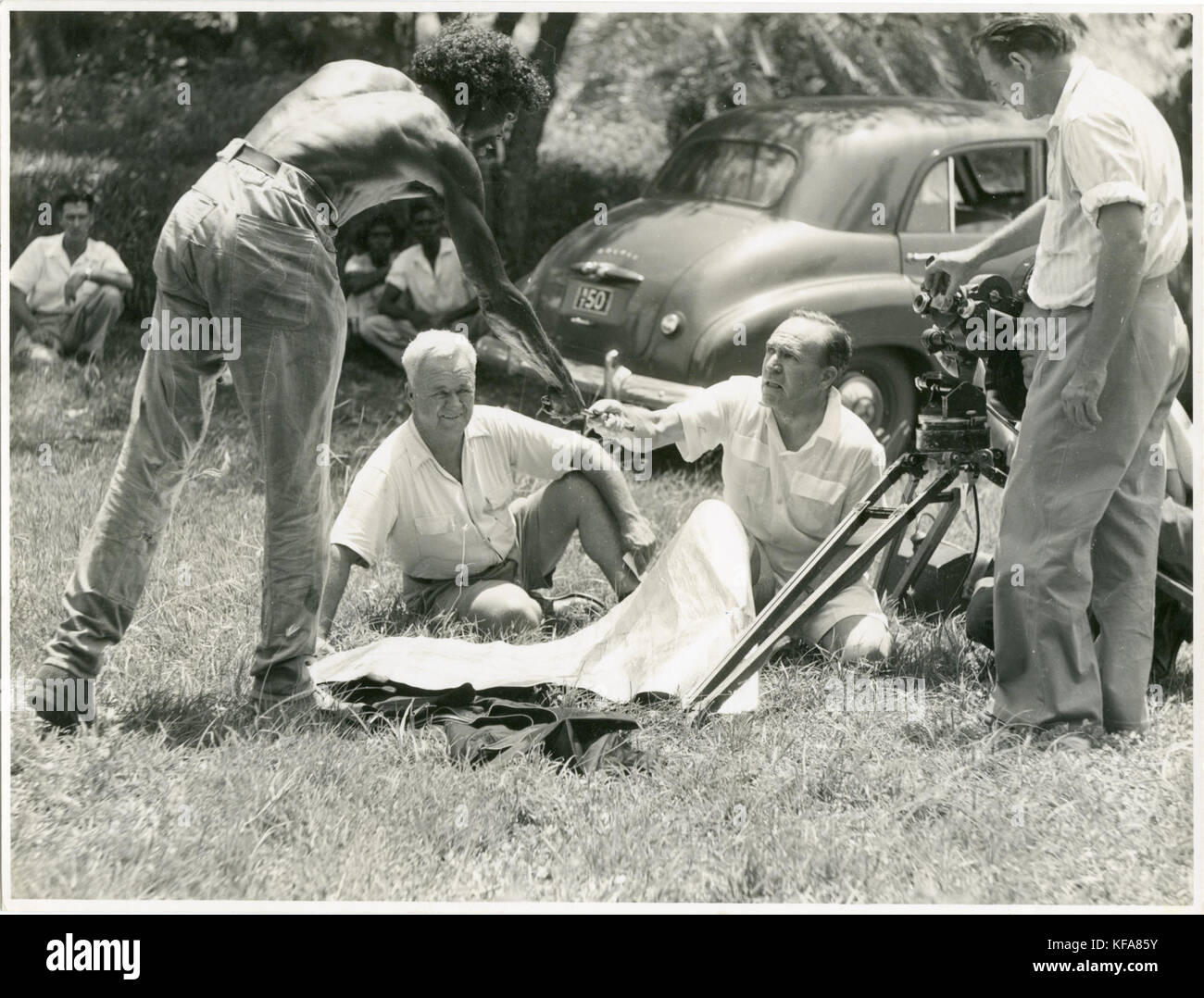 Filming of Australian film Jedda Stock Photo - Alamy