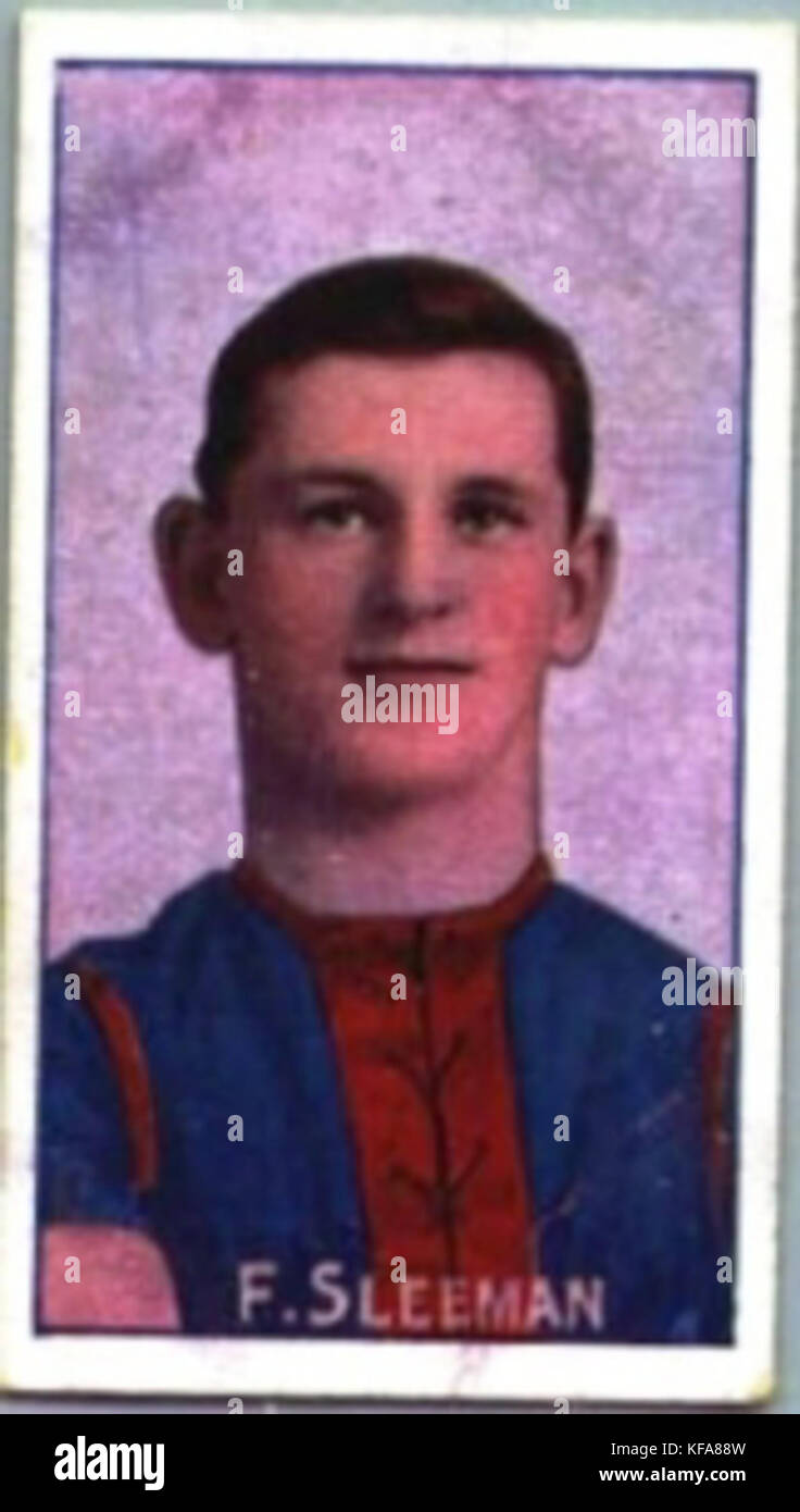 Fred Sleeman 1907 Stock Photo - Alamy