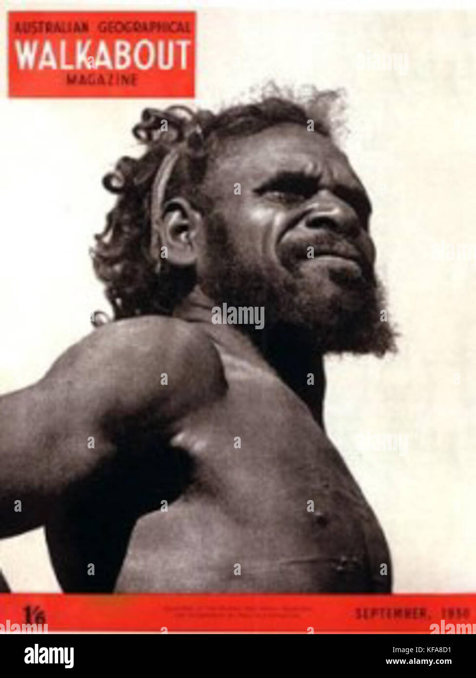 Cover of Walkabout magazine 1935 Stock Photo - Alamy