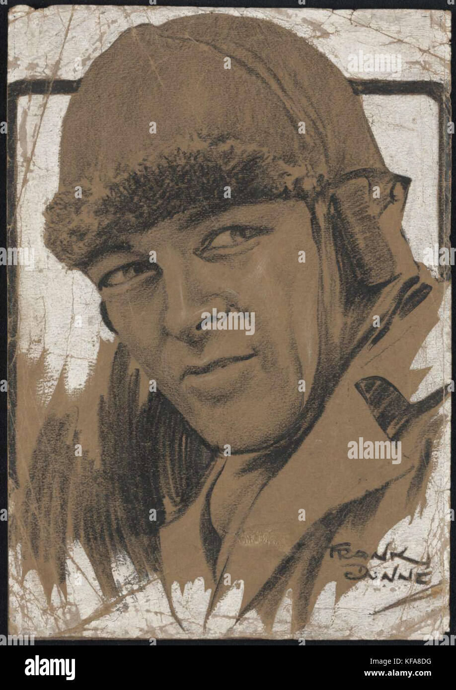 Portrait of Bert Hinker by Frank Dunne, circa 1930 Stock Photo - Alamy