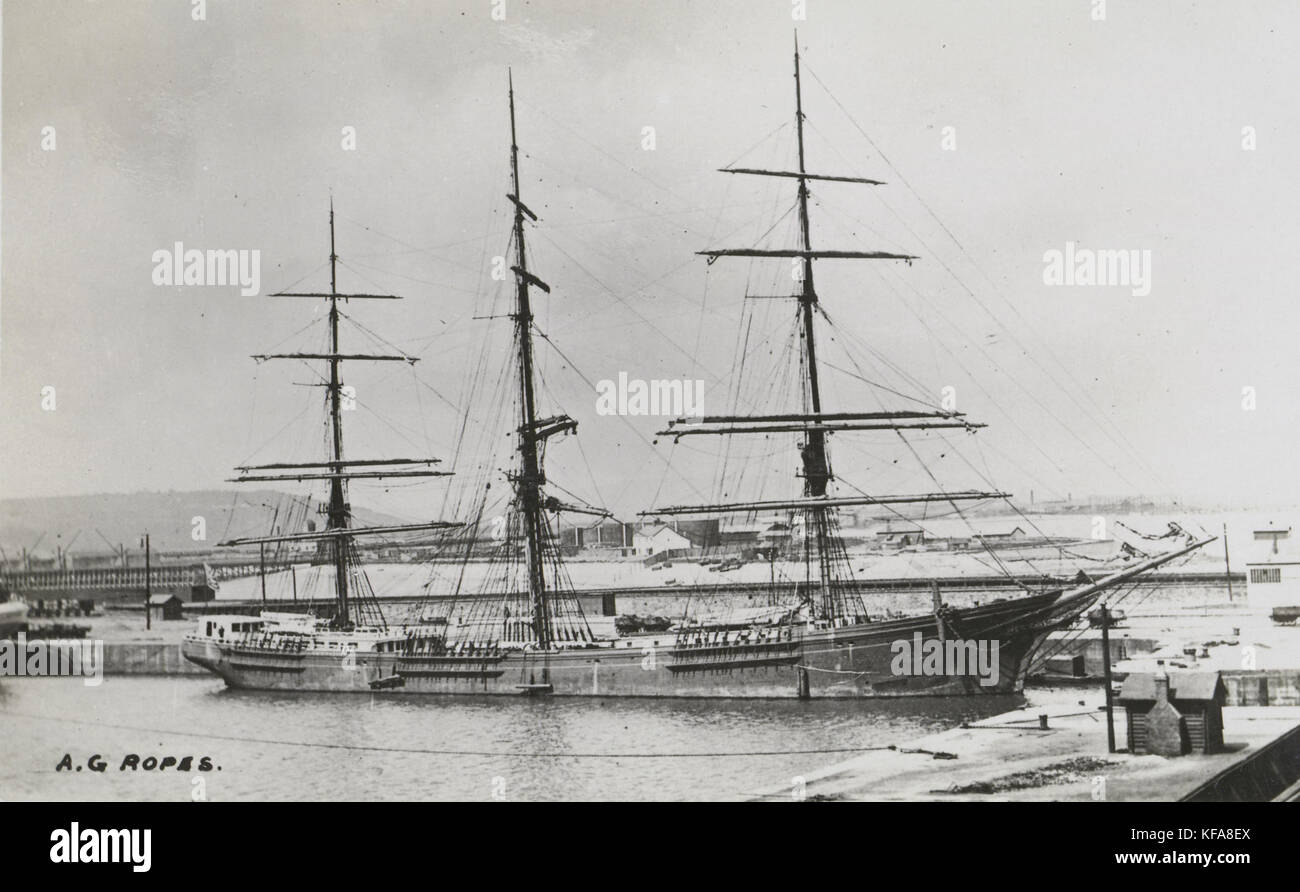 The A.G. Ropes, a historic ship built in 1884, is captured in this ...