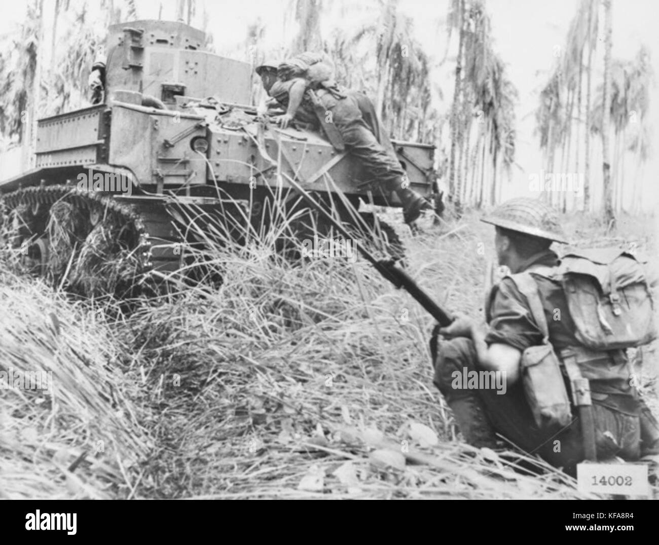 014002 Directing tank Buna Stock Photo - Alamy