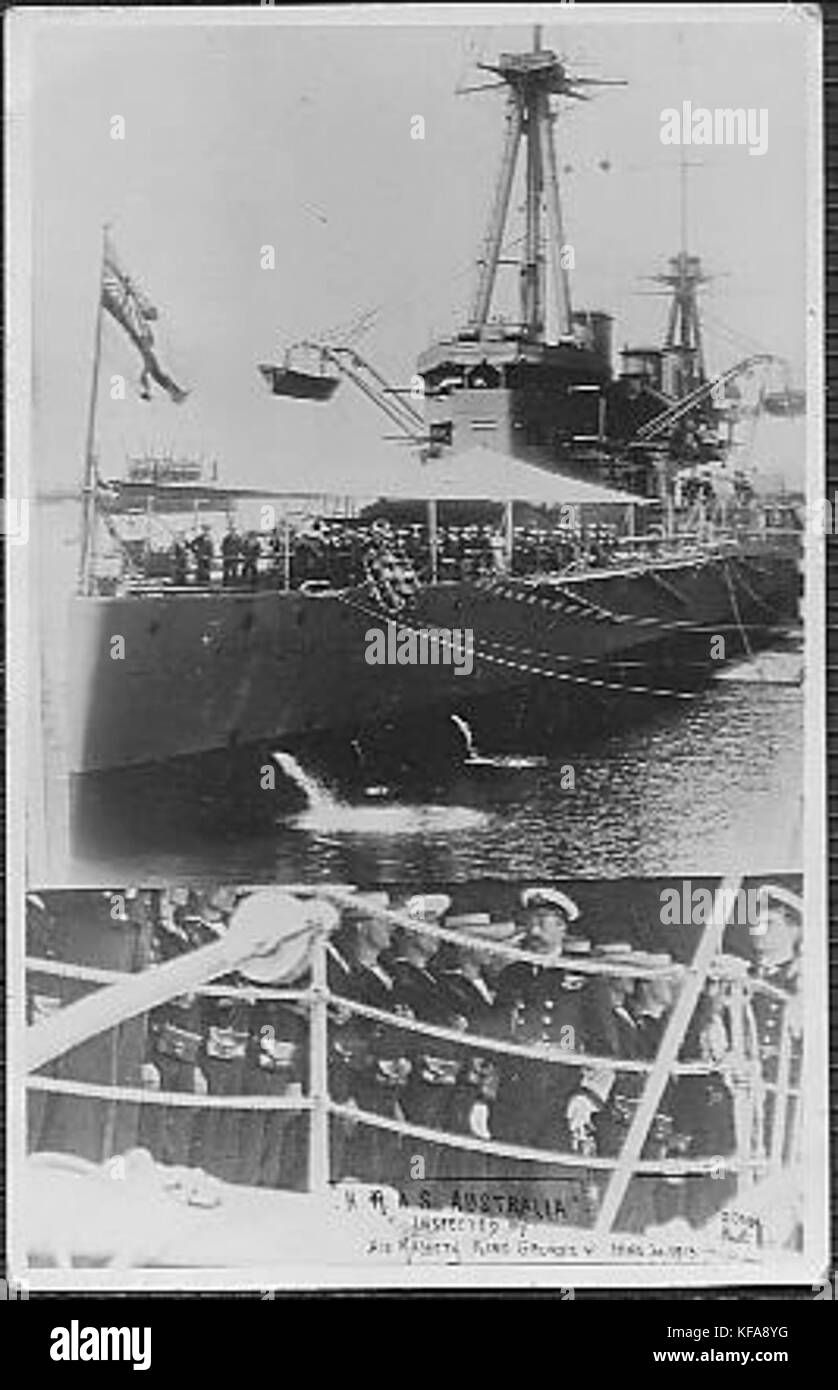 Hmas australia 1913 a Stock Photo - Alamy
