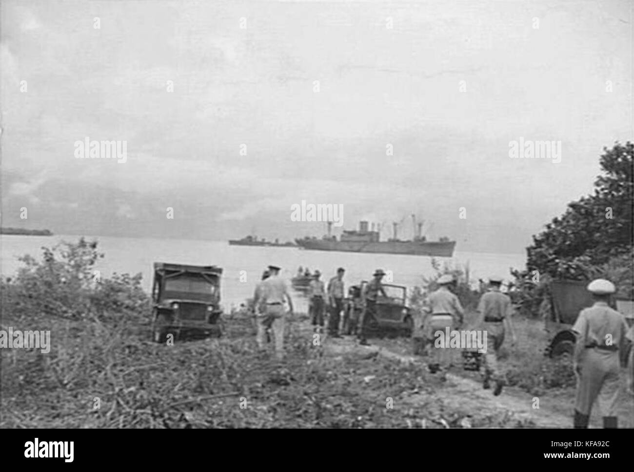 Pacific unit Black and White Stock Photos & Images - Alamy