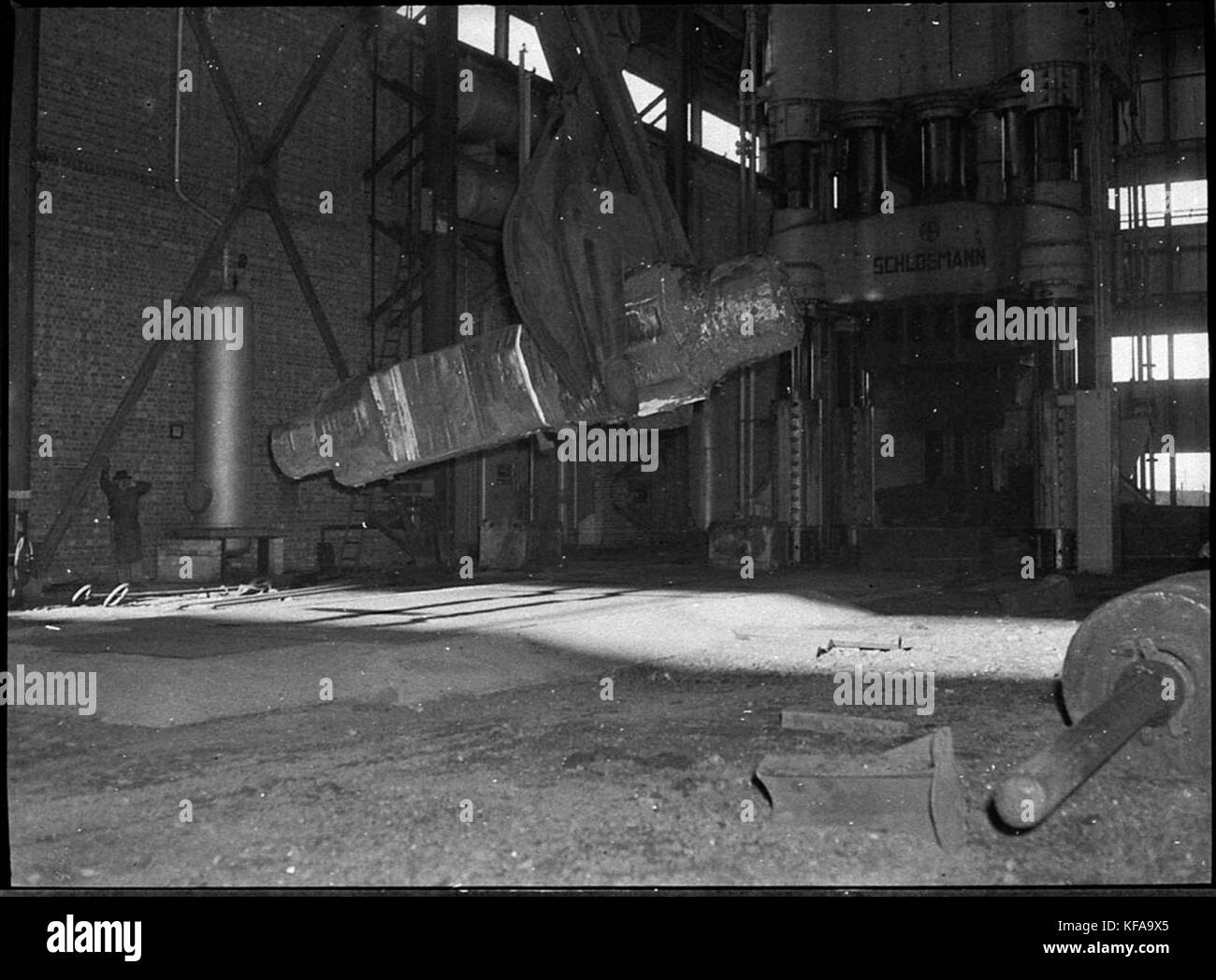 Old steel ingot Black and White Stock Photos & Images - Alamy
