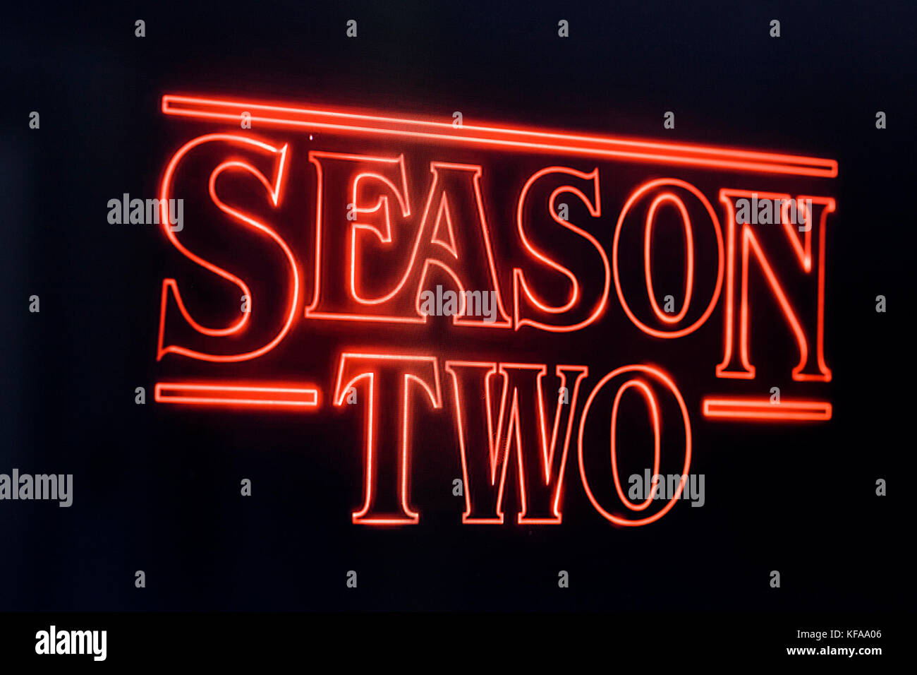 Stranger things netflix season 2 High Resolution Stock Photography and ...