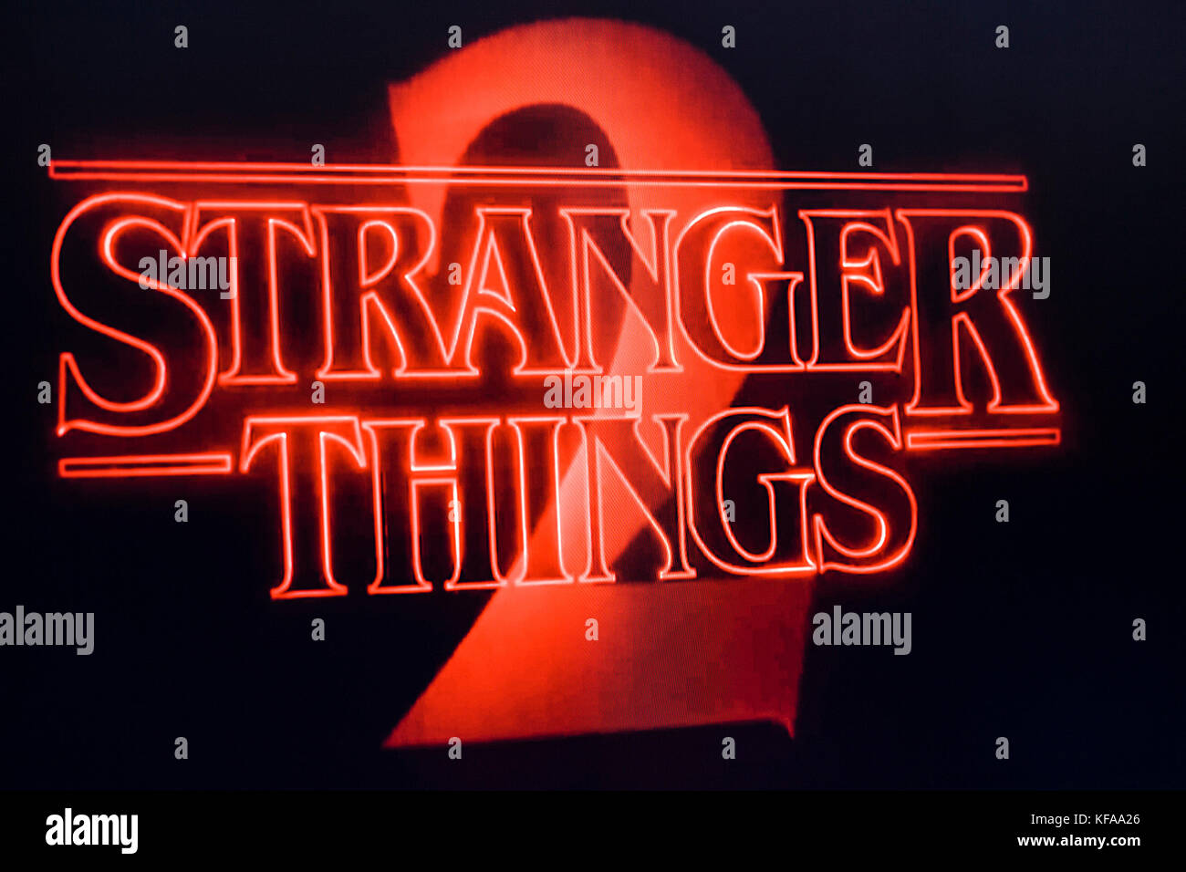Stranger things netflix season 2 High Resolution Stock Photography and ...