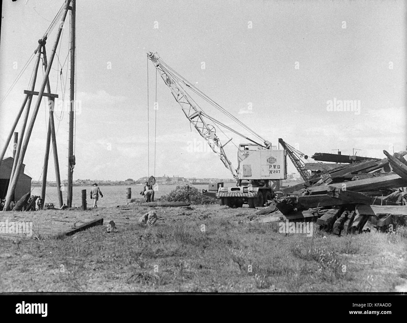 34914 Site of coal loader Coal loading plant from Goninan Cos ...