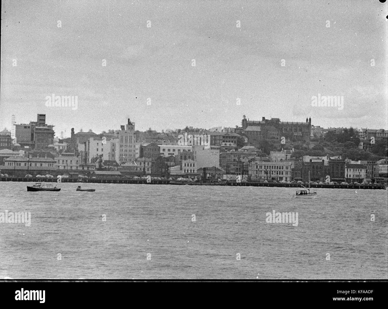 Scene from port city Black and White Stock Photos & Images - Alamy
