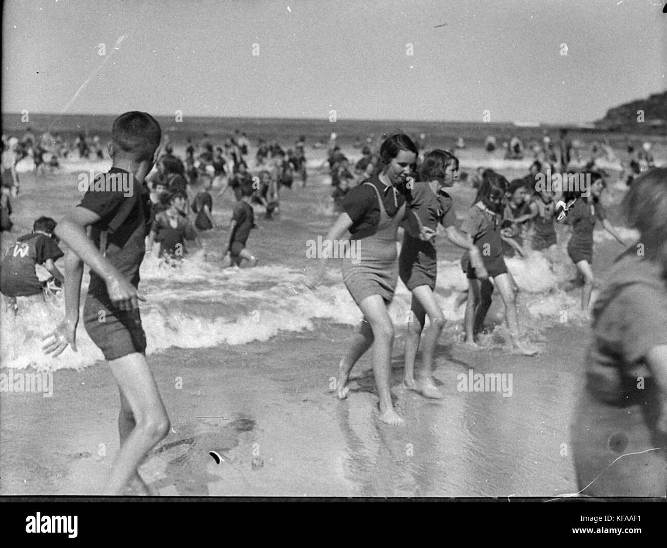 Resort water activities Black and White Stock Photos & Images - Alamy