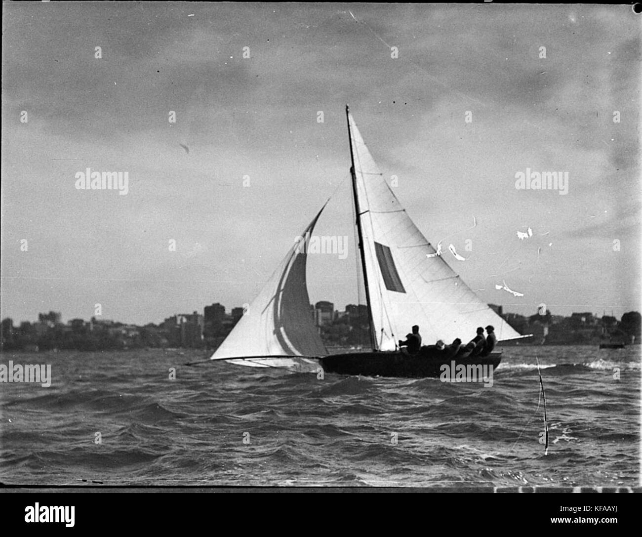 34134 Sailing negs Noel Allan Stock Photo - Alamy
