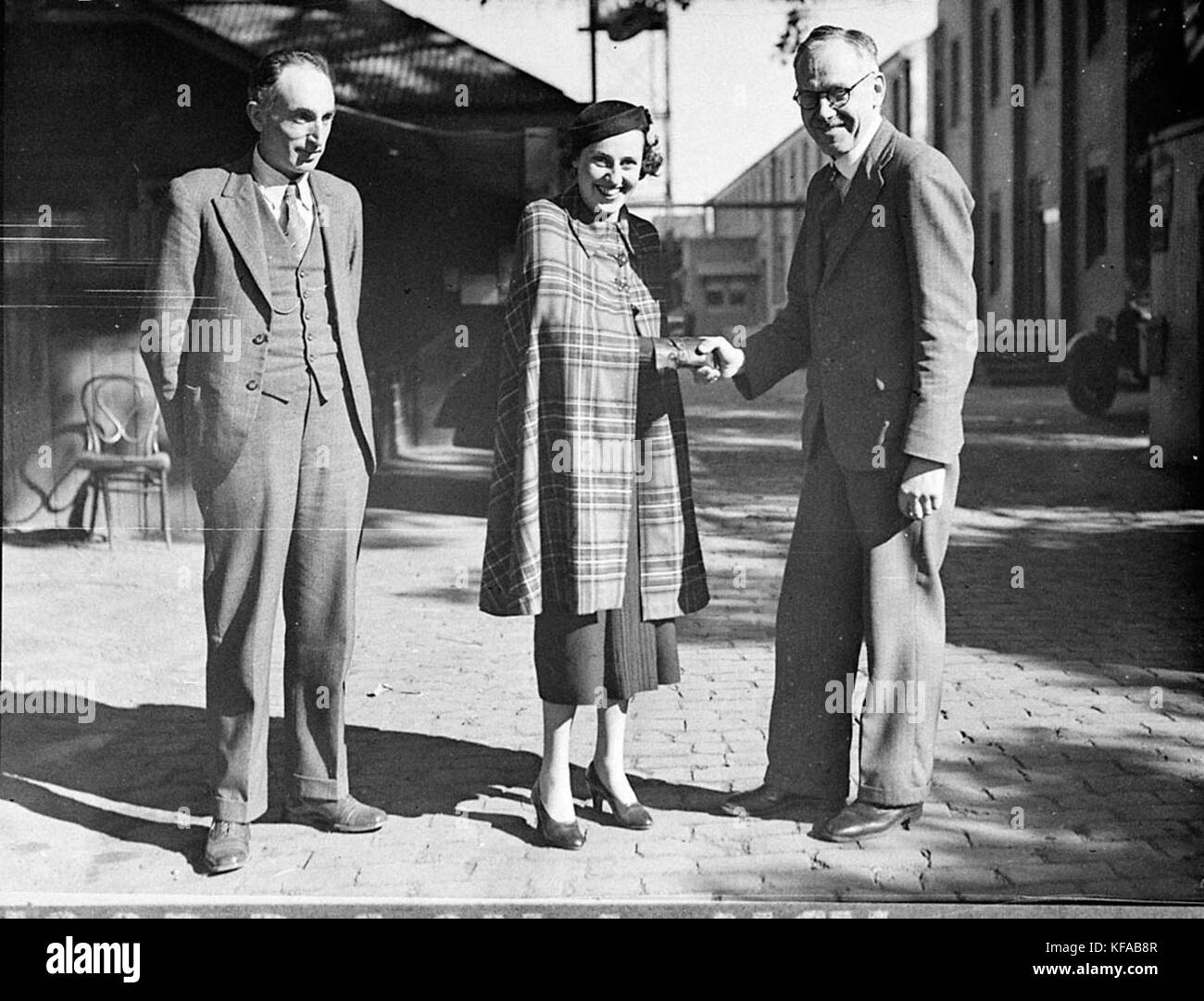 35546 Miss Flemming at Vicars Mills Stock Photo - Alamy