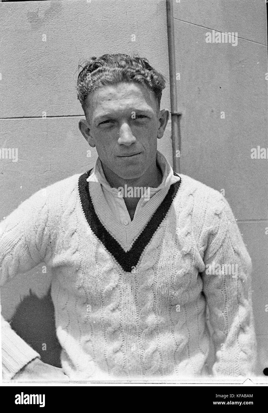 35801 Queensland and Australian wicketkeeper Don Tallon Stock Photo - Alamy