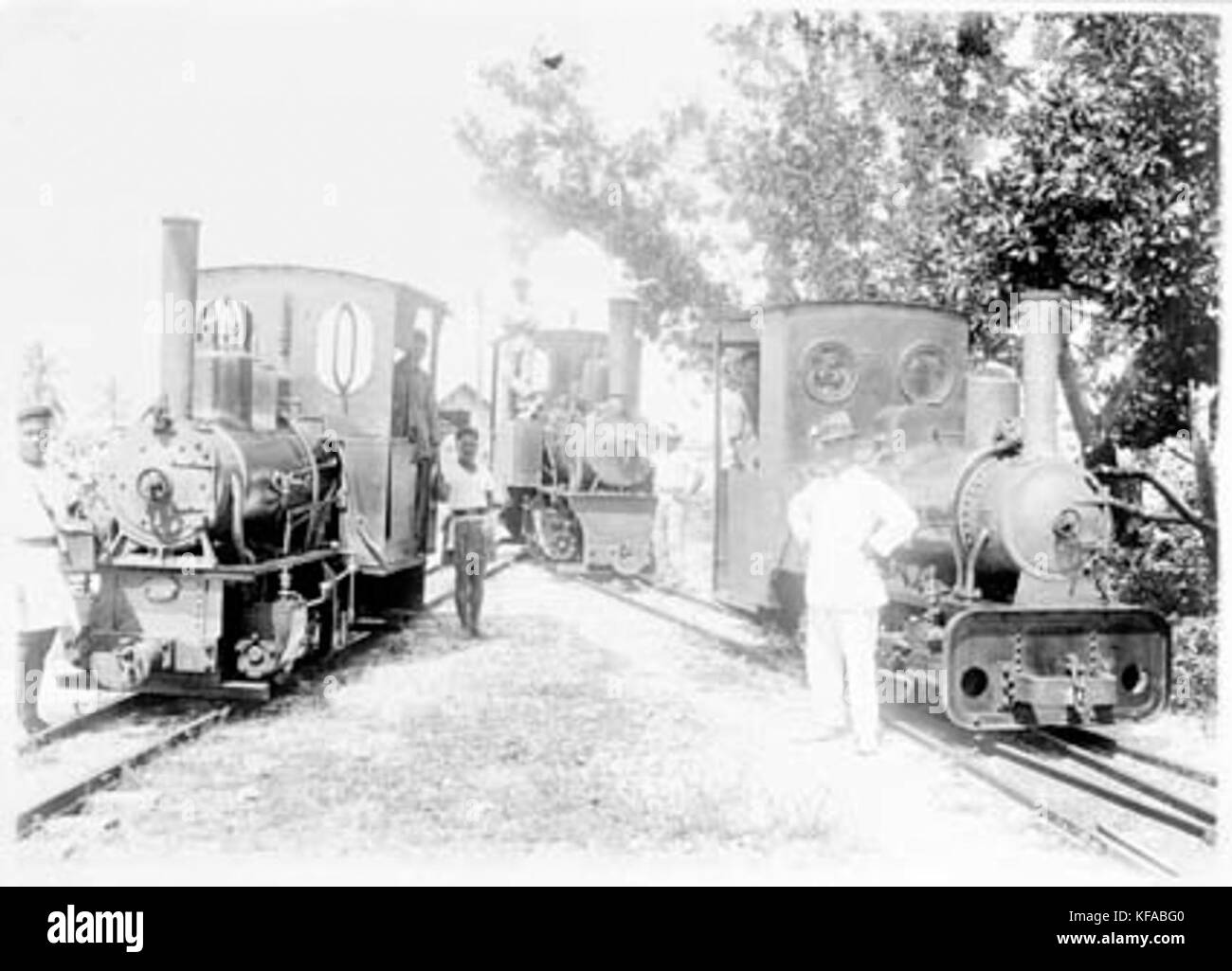Locomotives in Nauru Stock Photo - Alamy