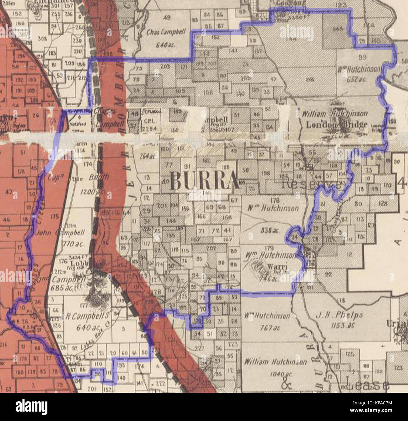 Burra Parish NSW Stock Photo - Alamy