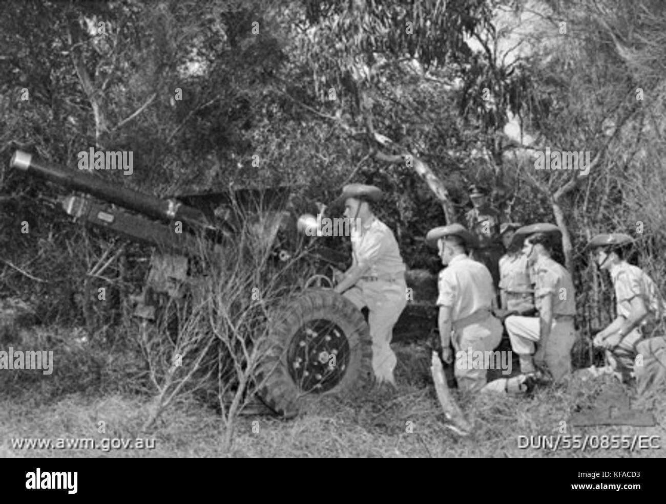 105 Bty RAA Stock Photo - Alamy