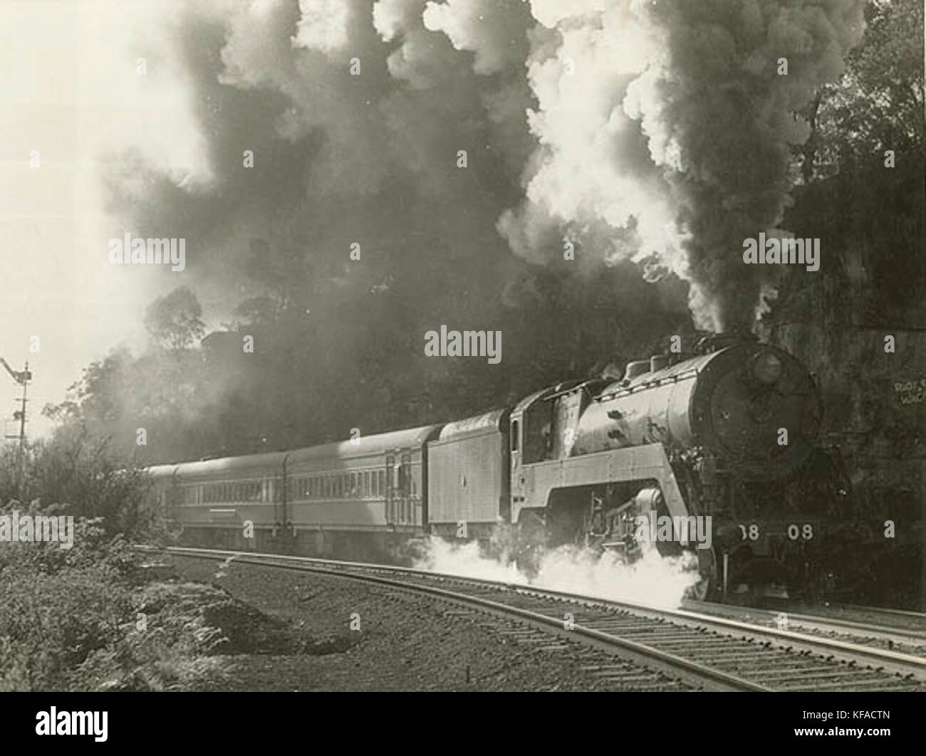NSWGR C38 Class Locomotive 3808 Stock Photo - Alamy