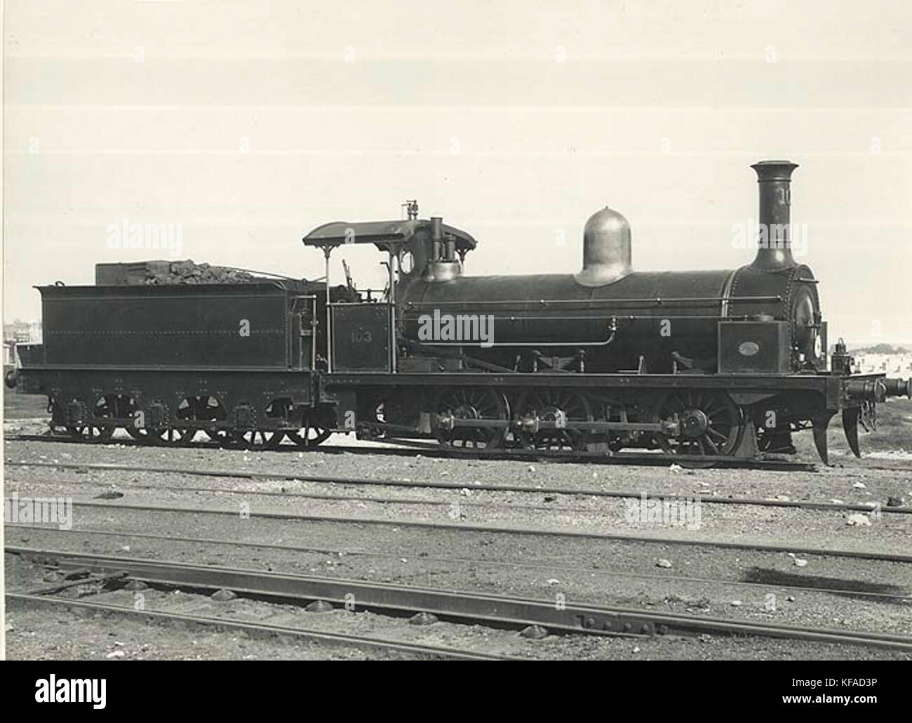 NSWGR E.17 Class Locomotive No.103 Stock Photo - Alamy