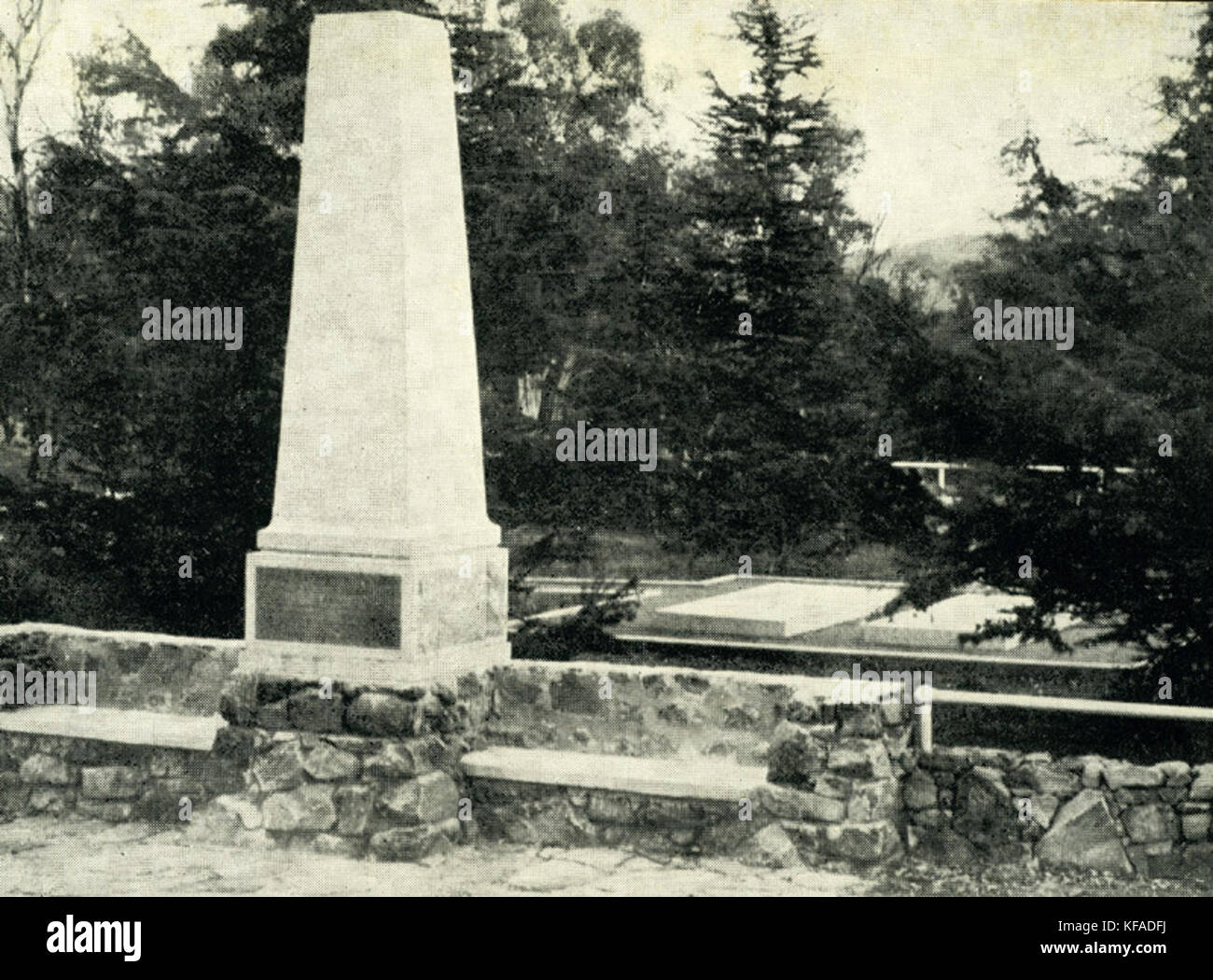 Farrer memorial 1939 Stock Photo - Alamy