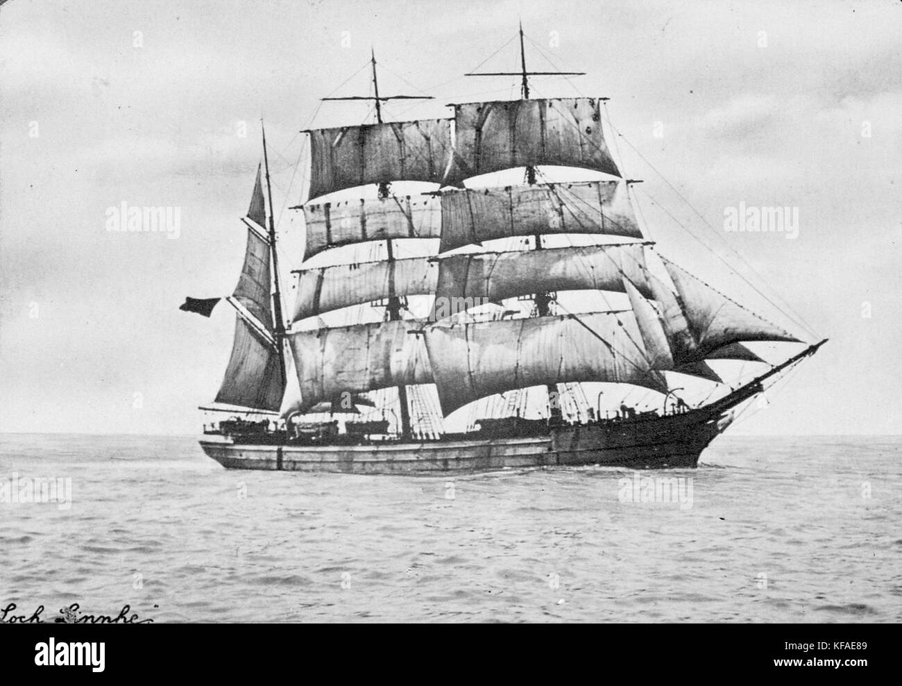 Loch Linnhe (ship, 1876) SLV H99.220 3471 Stock Photo - Alamy