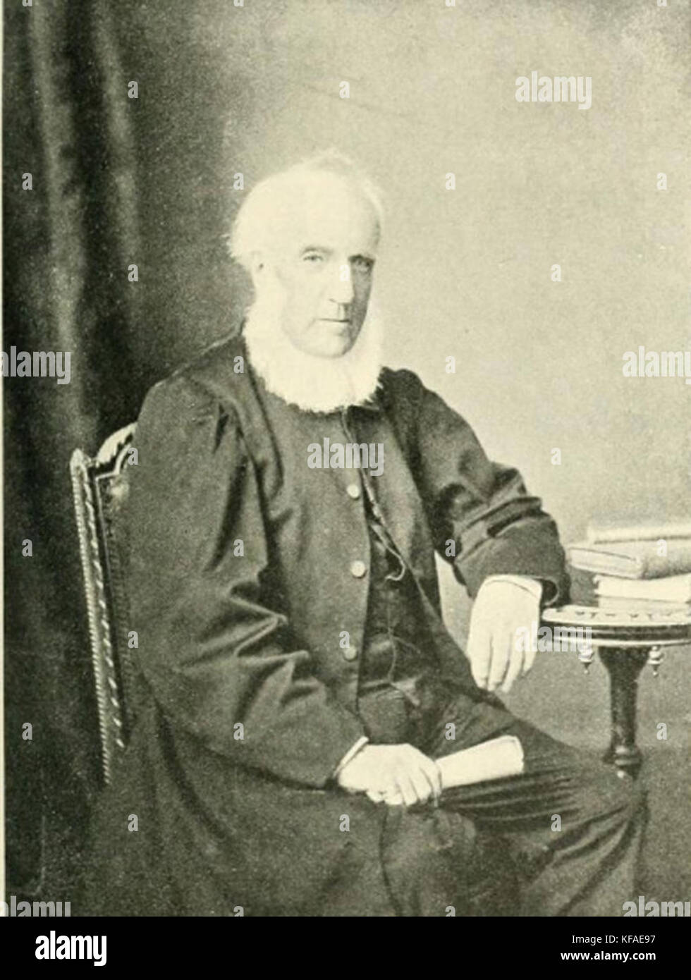 George Allen circa 1860 Stock Photo - Alamy