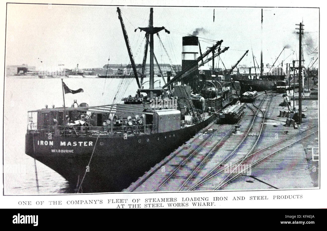 SS Iron Master 1930 Stock Photo - Alamy