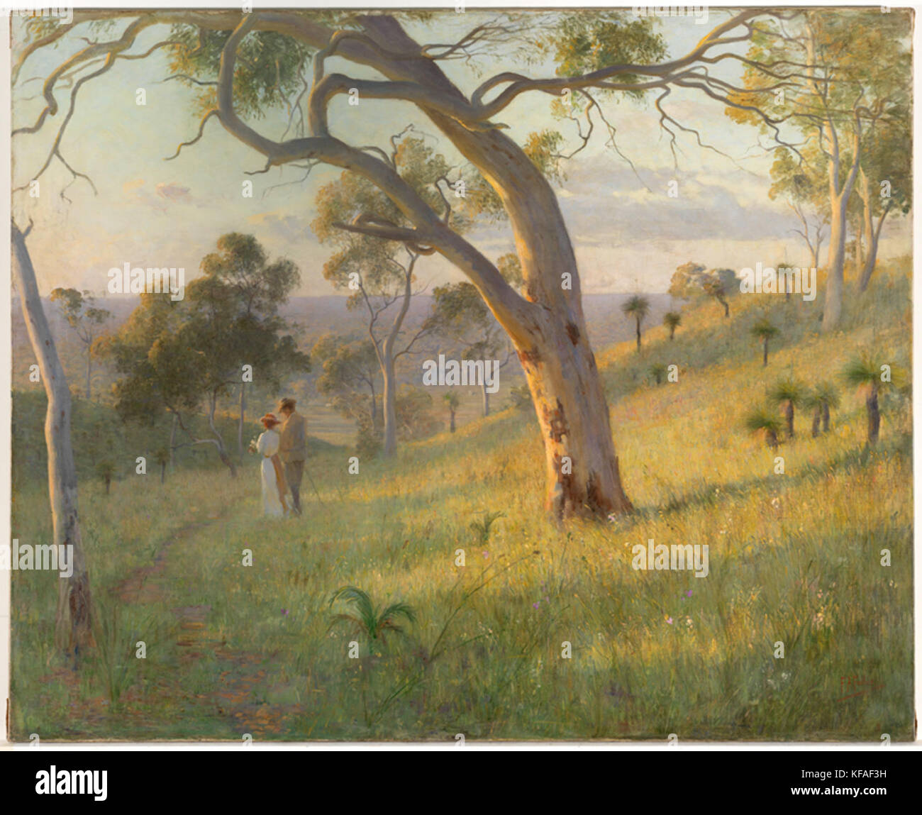 Golden hour illustration hi-res stock photography and images - Alamy