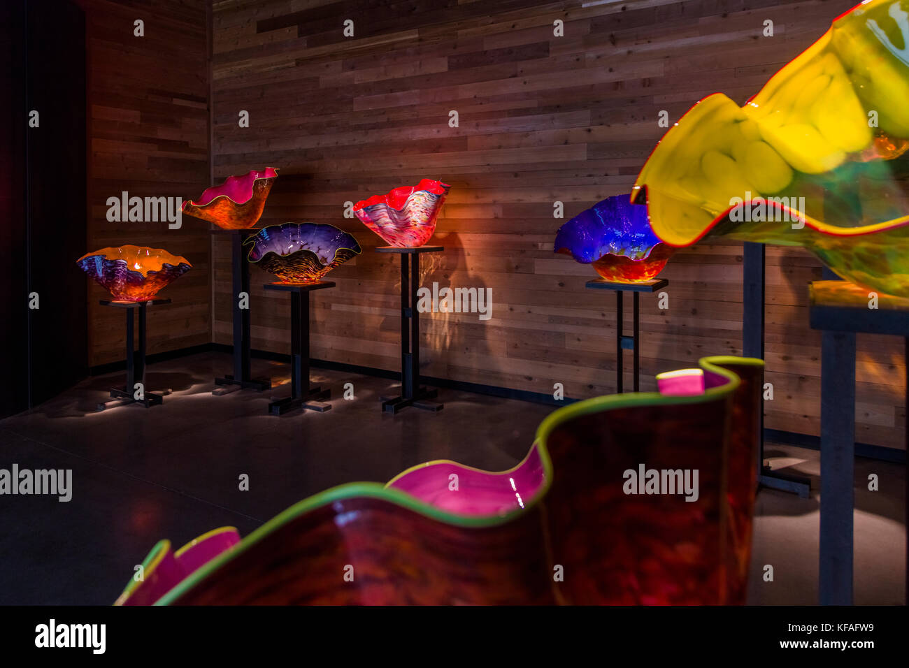 Glass sculpture in The Chihuly Collection of Dale Chihuly's glass ...