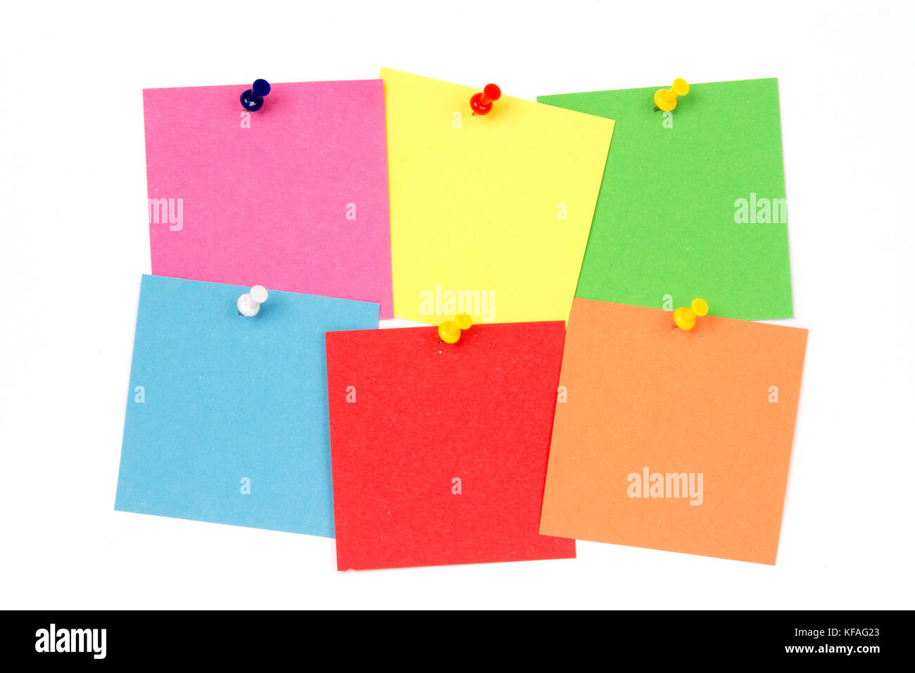 Postit wall Cut Out Stock Images & Pictures - Alamy