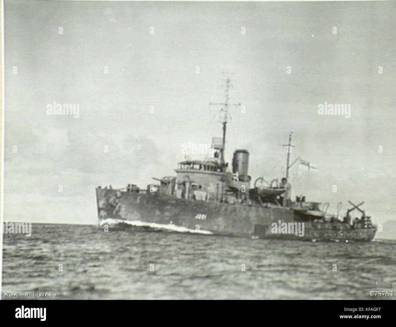 HMAS Geelong 1944 Stock Photo - Alamy