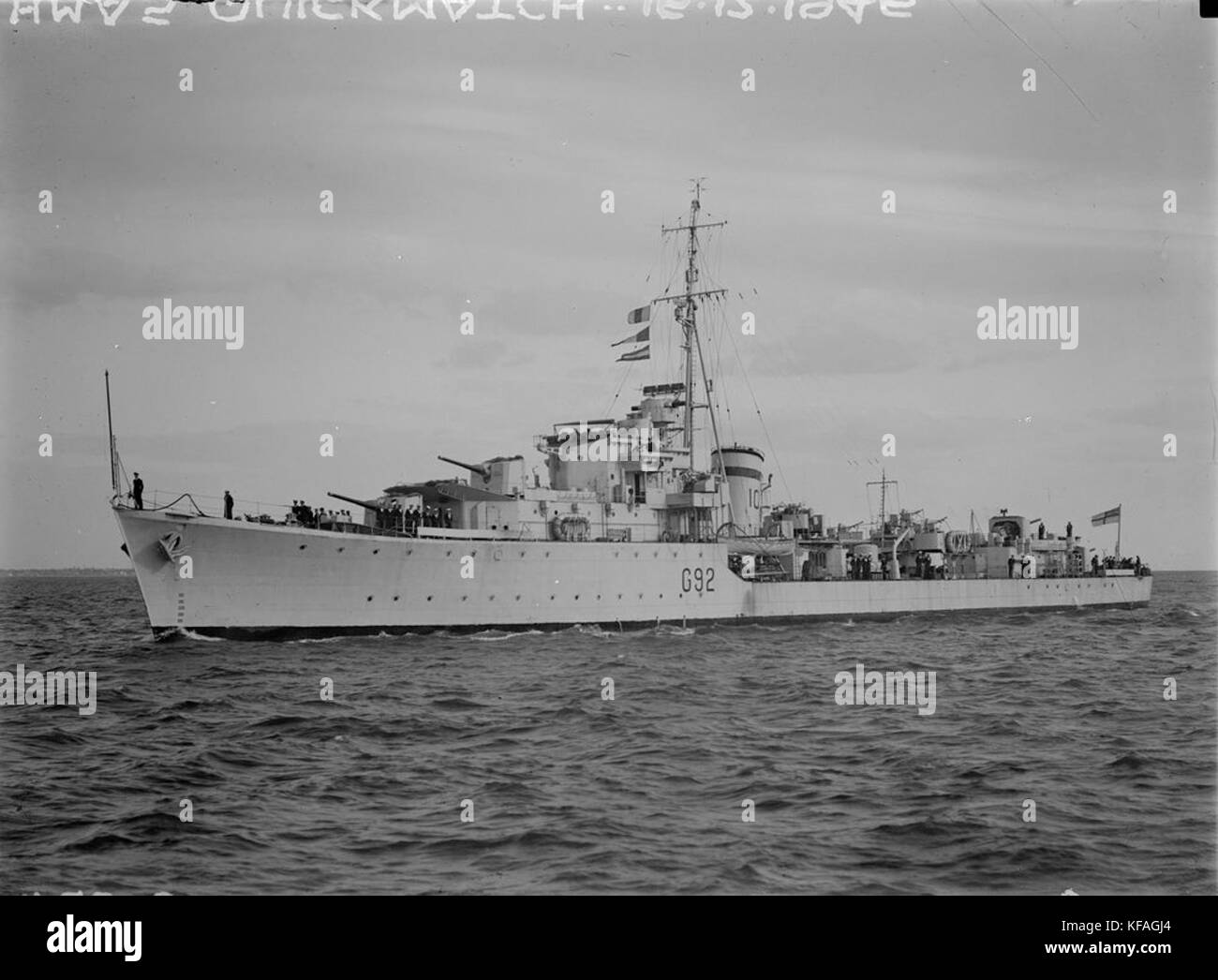 HMAS Quickmatch by Allan Green SLV H91.108 1082 Stock Photo - Alamy