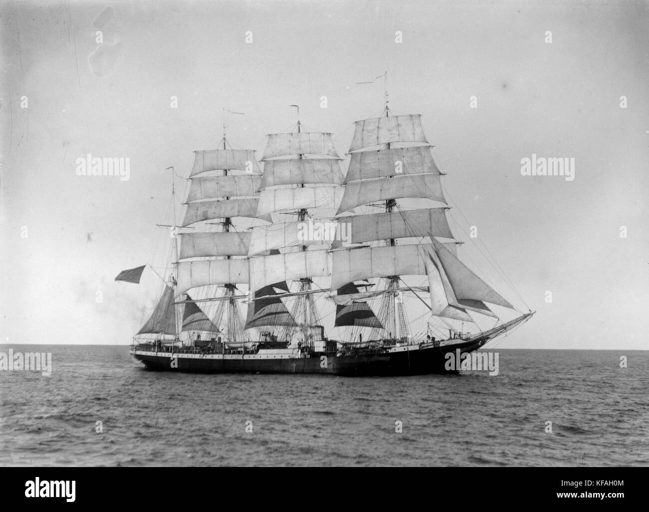 L'Avenir (ship, 1908) SLV H91.108 1272 Stock Photo - Alamy