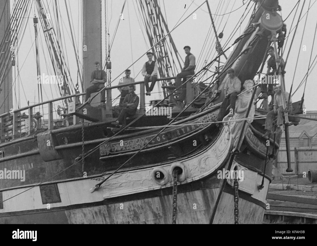 Loch Ryan (ship, 1877) SLV H91.250 618 b Stock Photo - Alamy