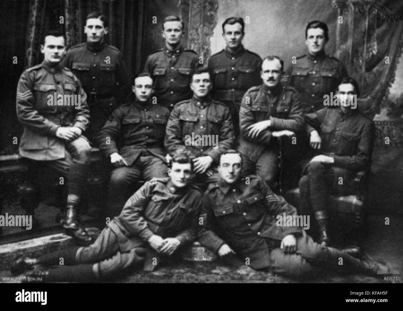 Men of Elope Force Russia 1919 Stock Photo - Alamy