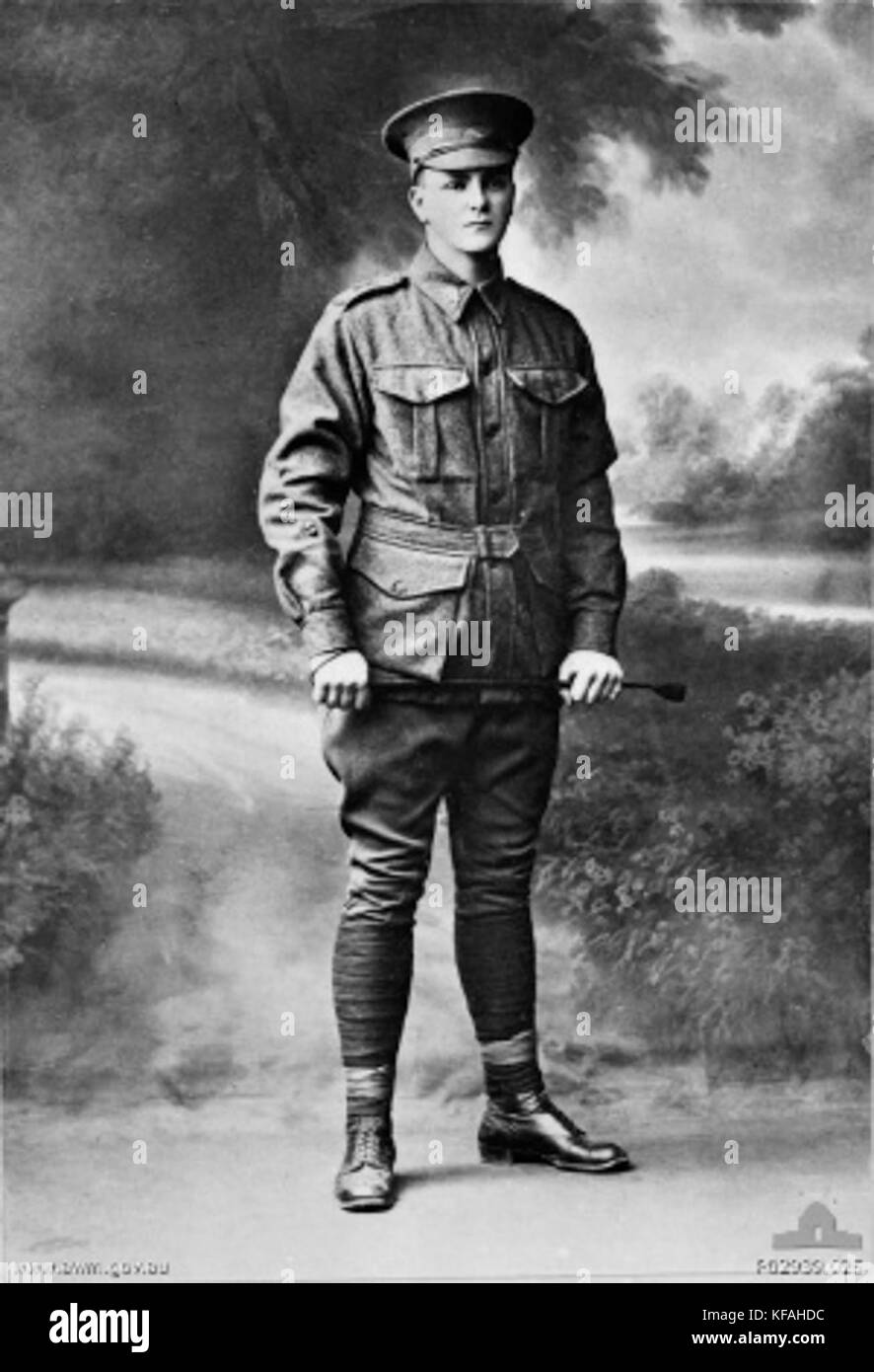 Patrick Joseph Bugden VC Stock Photo - Alamy