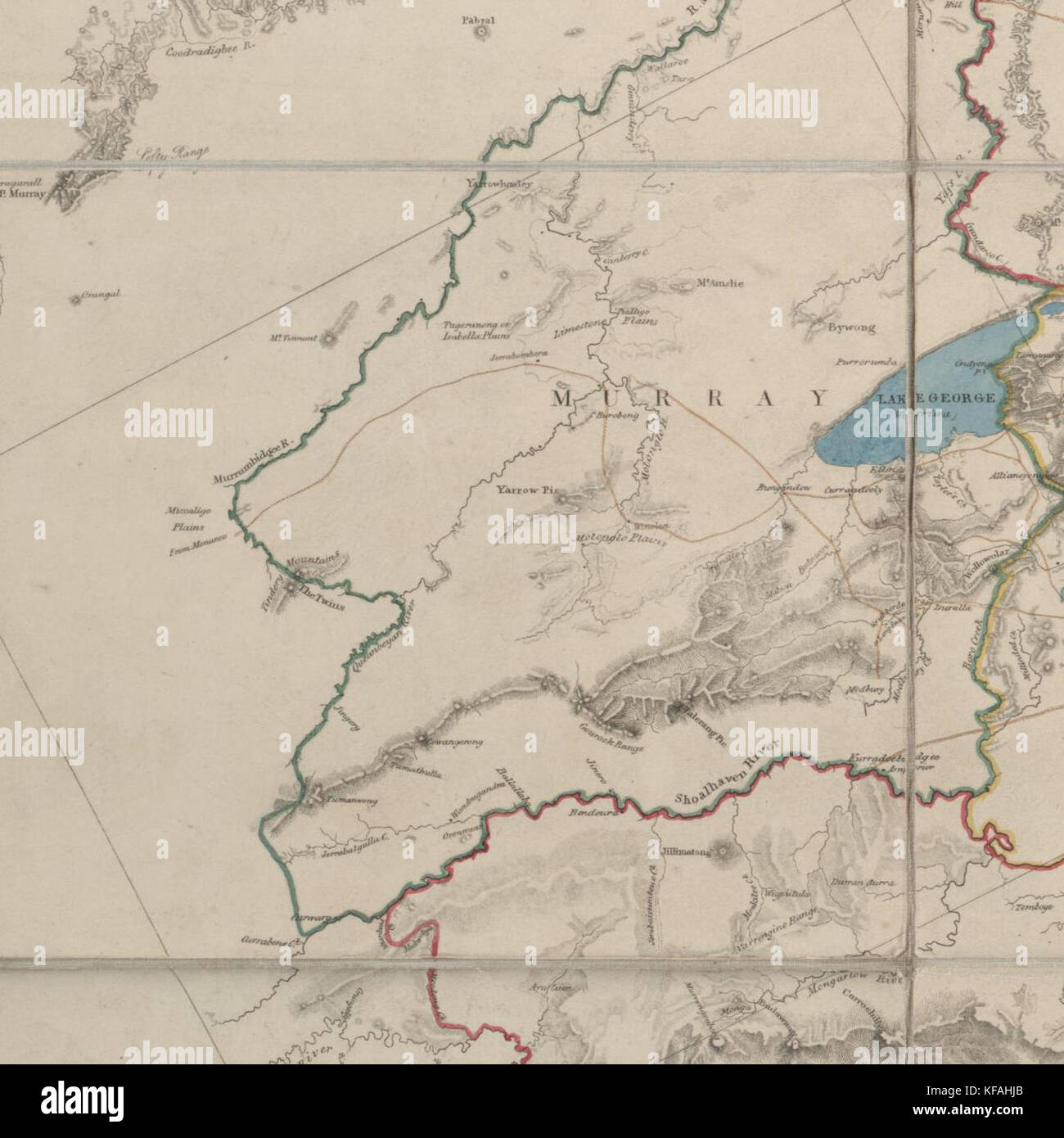 This image depicts the road leading towards the Monaro region, located ...