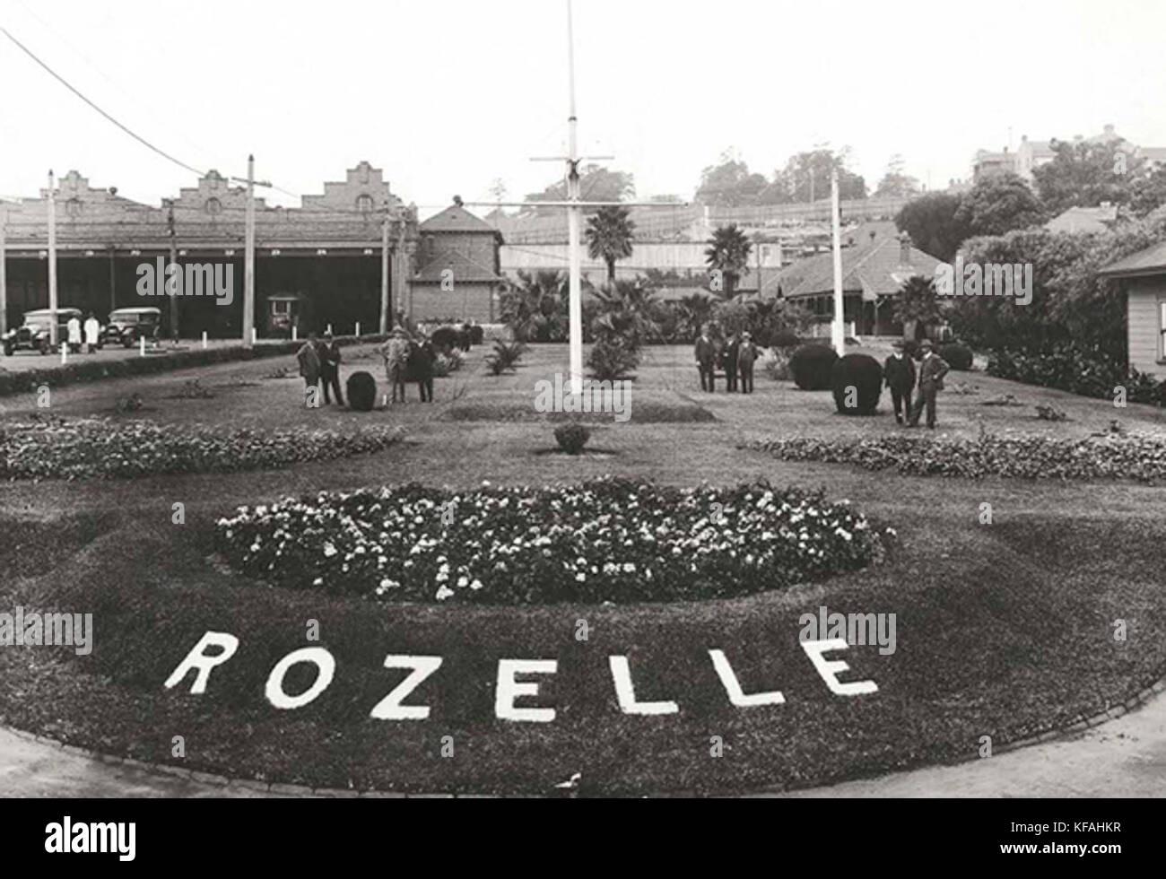 Rozelle Tram Depot Stock Photo - Alamy