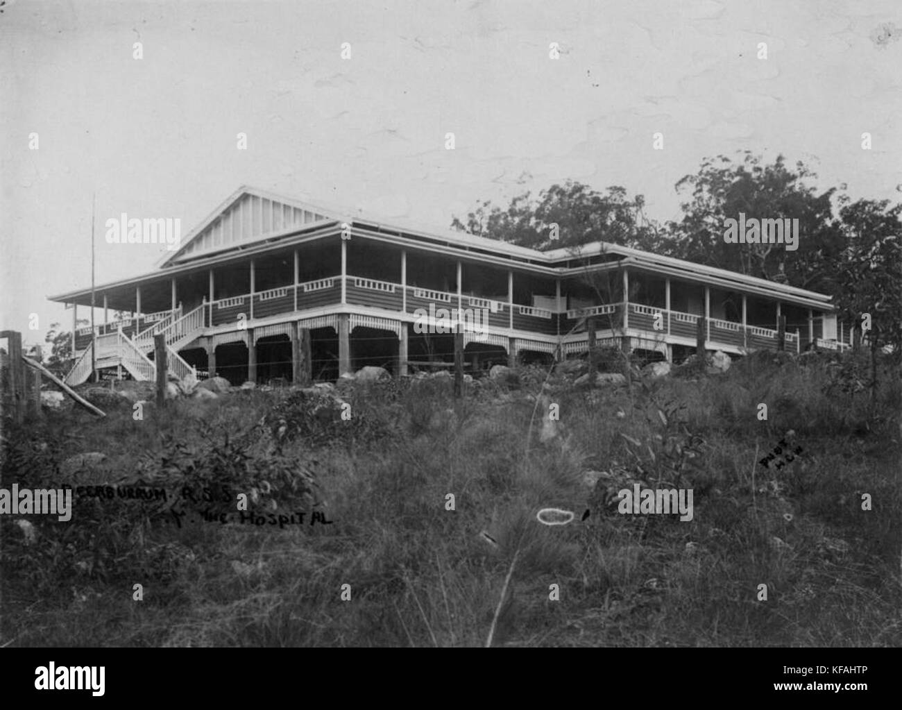 1 111972 Beerburrum hospital, ca. 1921 Stock Photo - Alamy
