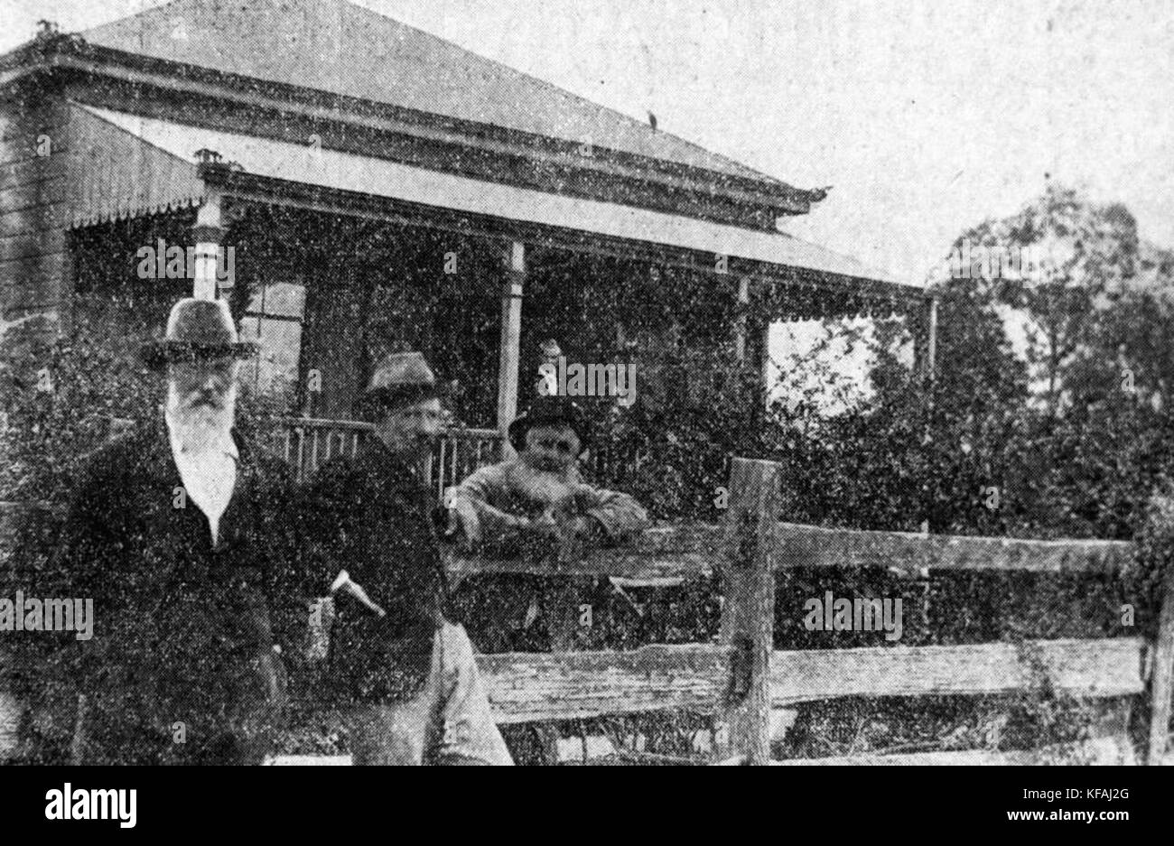 1 113276 Pioneers of Long Pocket, Brisbane, Queensland, 1906 Stock ...