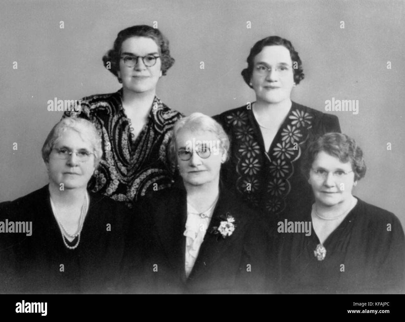 Gibson family Black and White Stock Photos & Images - Alamy
